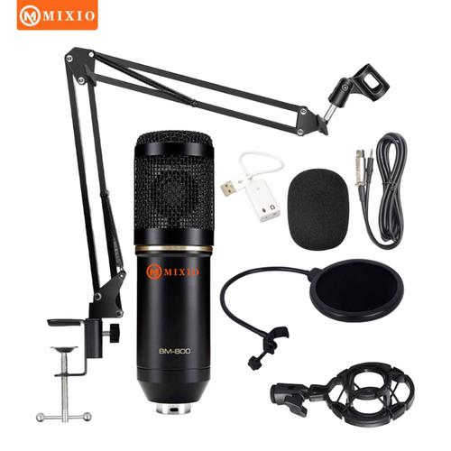 Jual MIXIO BM800 ORIGINAL Full Paket recording Microphone Condenser ...