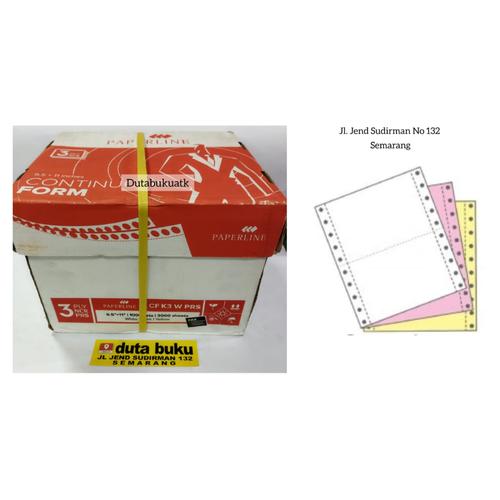 Jual Kertas CF Continous Form Komputer 9,5 X 11" NCR 3 Ply PRS Potongan ...