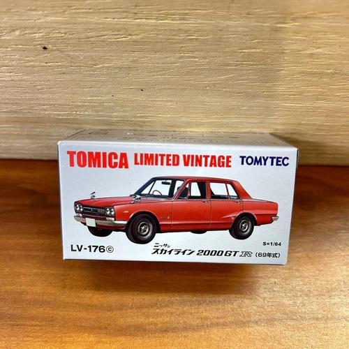 Jual TOMICA LIMITED VINTAGE LV-176c NISSAN SKYLINE 2000GT-R RED 1969 ...