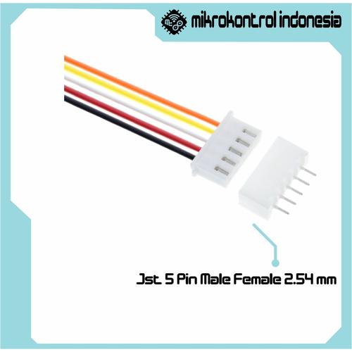 Jual Jst 5 Pin Male Female 2.54 mm - Kab. Tasikmalaya - mikrokontrol indonesia | Tokopedia