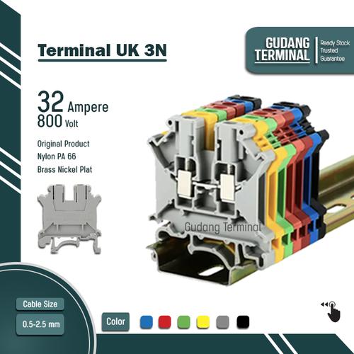Jual Terminal Block UK3N 32A 800V - Hijau - Kota Cimahi - Gudang ...