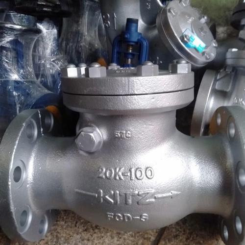 Jual Check valve 2,5 inch kitz 20K / Swing Check valve 2 1/2 20K ...