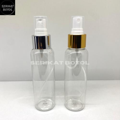 Jual BOTOL SPRAY 100ML BENING PLASTIK TEBAL PET TUTUP GOLD SILVER BR 100 ML - Gold - Kab. Bogor ...