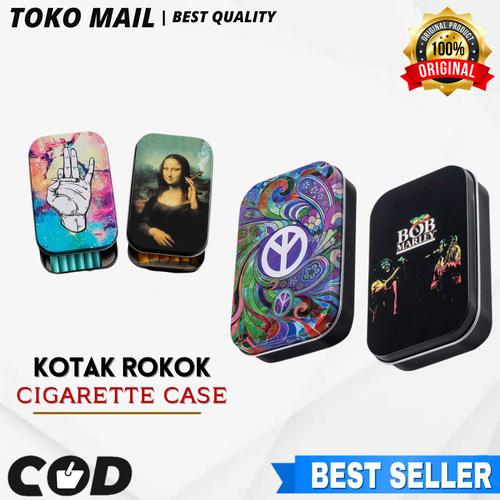 Jual Kotak Tempat Rokok Keren Aluminium Case Muat 20 Slot batang Roko ...