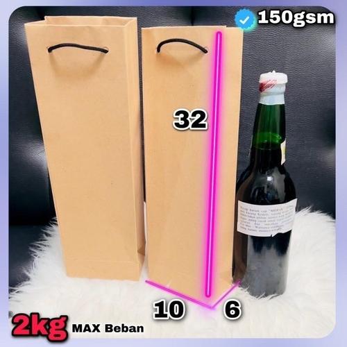 Jual Paper bag botol wine tumbler / paperbag baju kaos payung ...