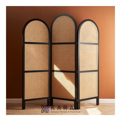 Jual Sketsel Ruangan Anyaman Rotan / Partisi / Room Divider - Model 01 ...