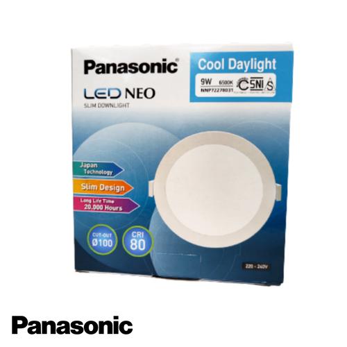 Jual PANASONIC Downlight LED NEO Slim 9W 9 Watt 6500K NNP72278 ...