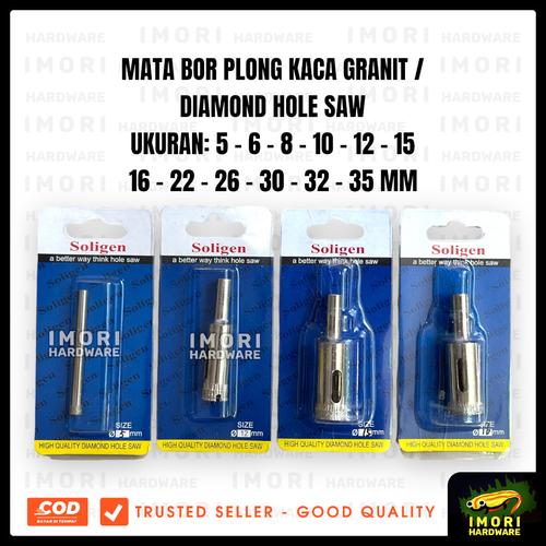 Jual SOLIGEN Mata Bor Plong Kaca Granit 5 - 35 mm Profil Keramik Hole ...