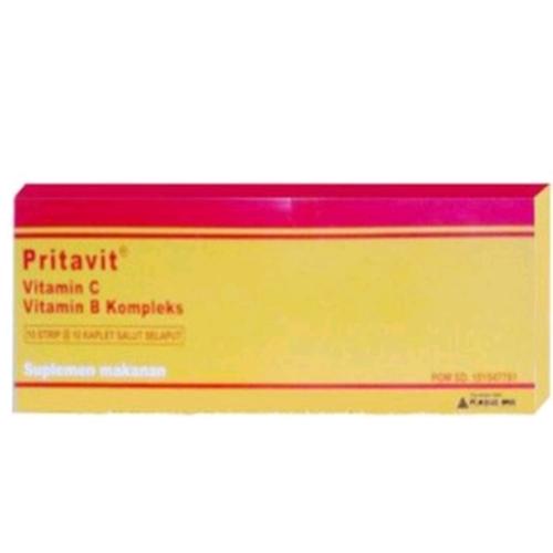 Jual pritavit vitamin lembar isi 10 tablet - Jakarta Utara ...