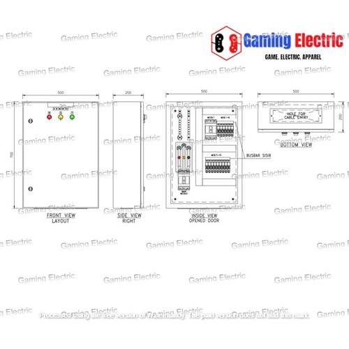 Jual Panel Listrik Pembagi 3 Phase 16 Group Custom - Kab. Bogor ...