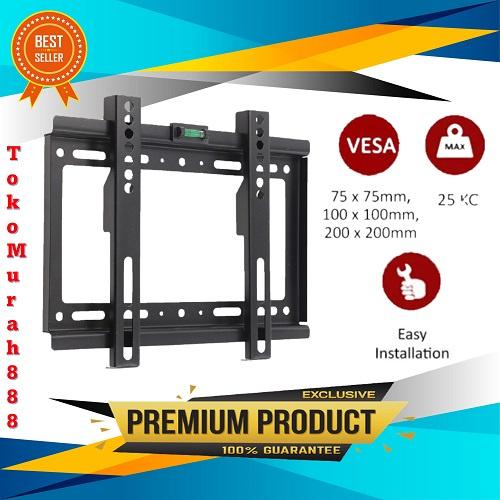 Promo BRACKET TV LED/BRACKET TV 14 s/d 42 inch/Bracket TV TEGAK ...