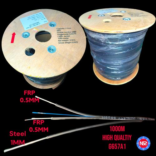 Jual kabel dropcore 1 core frp NS2 high quality / drop cable 1 core ...