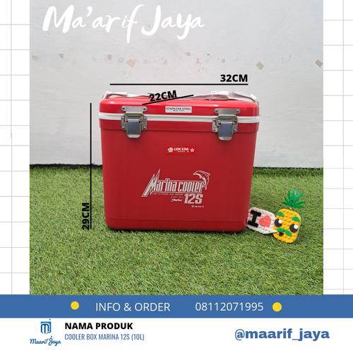 Jual Marina Cooler Box Box Es 6S, 12S, 18S, 24S, 35S (Penyimpan Es ...