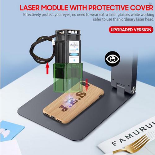 Jual Modul Laser 450nm 40W Dengan Cover Pelindung Untuk Printer 3D DIY ...