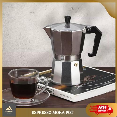 Jual Moka Pot 1 Cup 50ml Alat Kopi Espresso Mokapot Moca Pot Mocapot ...