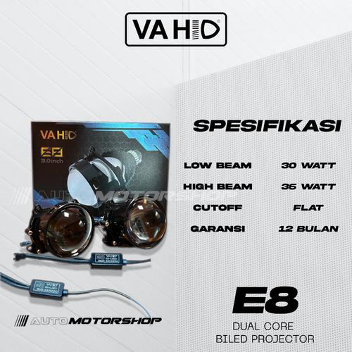 Jual BiLed Sniper Projector Projie Led Bi led Bi-LED Vahid E8 3 Inchi ...
