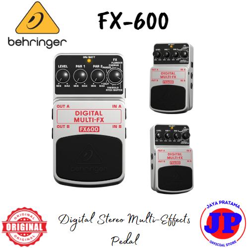Jual Behringer FX600 Digital Multi-FX Effect Pedal Original FX-600 ...