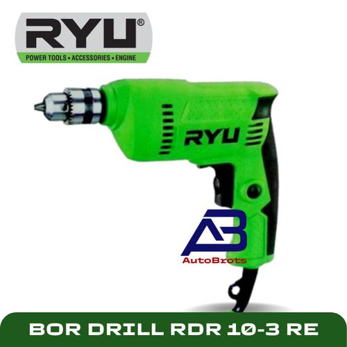 Jual RYU Mesin Bor RDR 10-3RE 370 Watt / Drill Machine 10mm - Kota ...