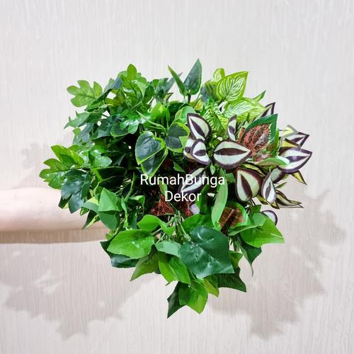 Jual Daun Hias Tanaman Artificial Daun Plastik Dekorasi Cab7 - 13 ...