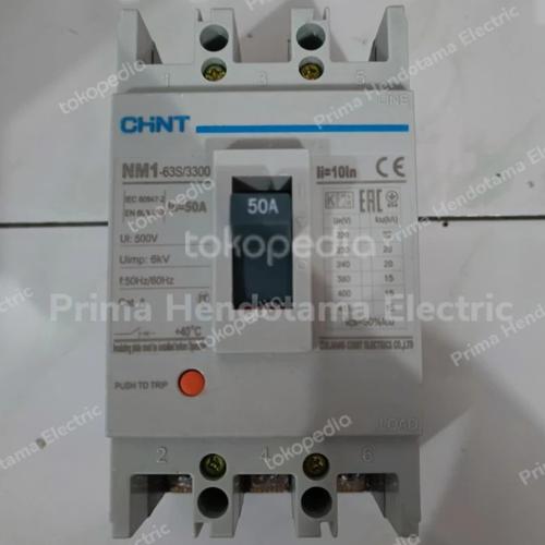 Jual MCCB CHINT 25A/3P NM1-63S | Breaker 25A 3 Pole CHINT | MCCB 25A 3P - Kota Medan - Prima ...