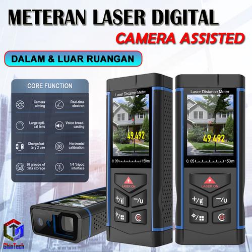 Jual Meteran Digital Laser Kamera Distance Meter Camera Outdoor - 100 ...