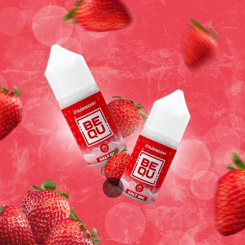 Jual Bequ Strawberry Salt Nic 30ML by Poda E-Liquid / Liquid Beku Salt ...