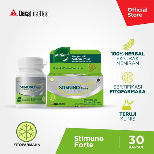 Jual Stimuno Forte 30 Kapsul - Memperbaiki Sistem Imun - Jakarta Timur ...