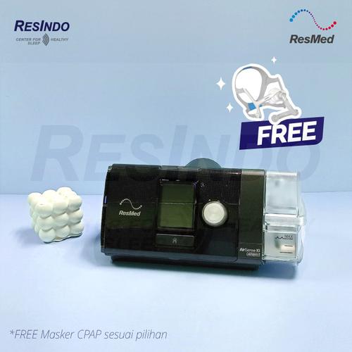 Jual AirSense 10 Autoset ResMed Set Lengkap Gratis Masker - Jakarta Selatan - Resindo Medika ...