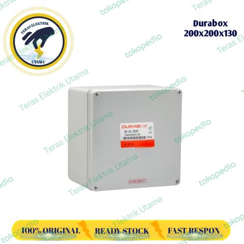 Jual Junction Box Panel Plastik 200x200x130 MM Durabox - Jakarta Barat ...