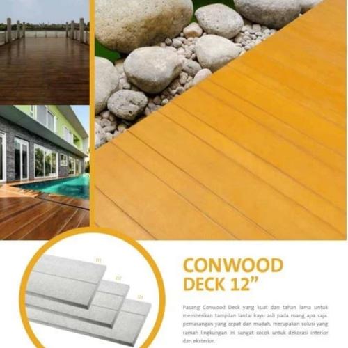 Jual CONWOOD DECK 12 / LANTAI KAYU / GRC DECK / DEKORASI - D2 - Kota ...