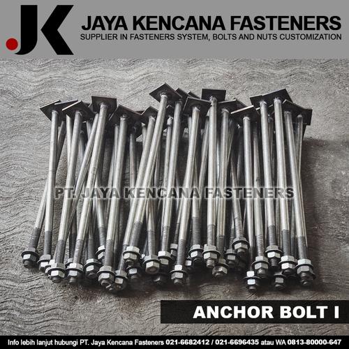 Jual Anchor Bolt I / Angkur Lurus 5/8" M16 x 600 mm (ST37 / ST41 / S45C ...