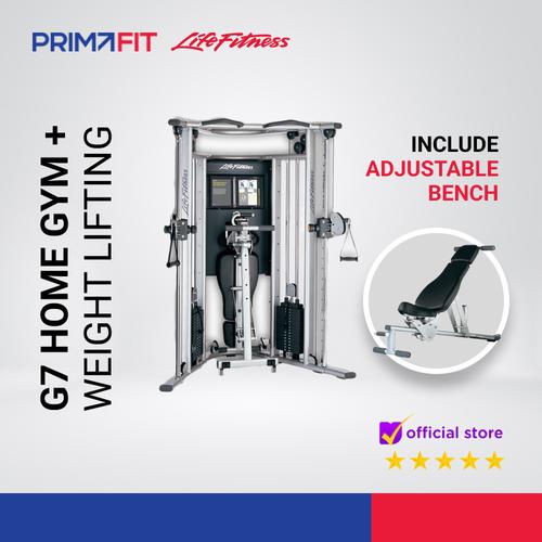 Promo Life Fitness G7 Home Gym Angkat Beban plus Bench Strength ...