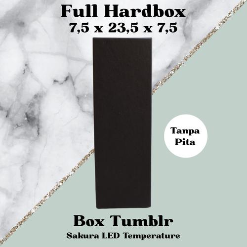 Jual Box Hampers Custom Hardbox Tumbler Giftbox Kotak Kado 7,5x23,5x7 ...