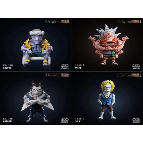Jual YZ Studio Arlong, Hachi, Kuroobi, Chew One Piece FIGURE STATUE ...