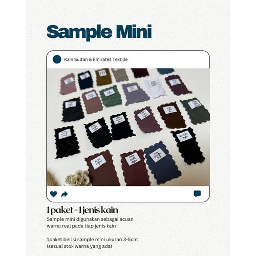 Jual SAMPLE MINI KAIN SULTAN - FURUSIYAH SILK - Kab. Temanggung - kain ...