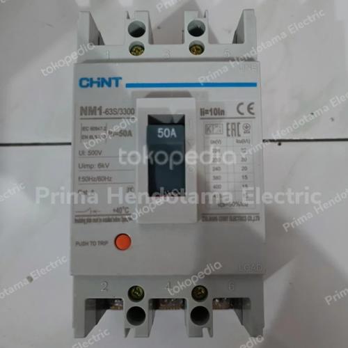 Jual MCCB CHINT 32A/3P NM1-63S | Breaker 32A 3 Pole CHINT | MCCB 32A 3P - Kota Medan - Prima ...