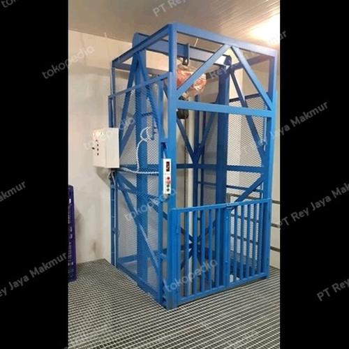 Jual DP lift barang / cargo lift kapasitas 500kg ton 2 lantai dana ...
