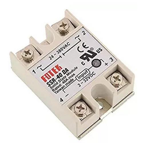 Jual Single-Phase DC Control AC Relay SSR-40DA 40A (546) - Kota ...