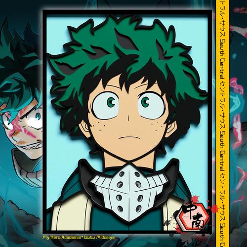 Jual Poster 3D Multilayer My Hero Academia Izuku Midoriya - Jakarta ...