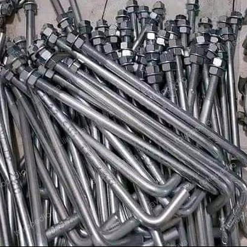 Jual Anchor bolt/angkur L behel m22/ 7/8" x 50cm X 10cm 2mur 1ring - Jakarta Pusat ...