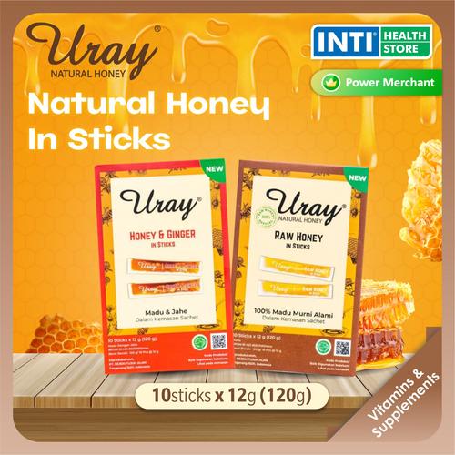 Jual Madu Uray | Natural Honey Stick 12gr | Madu Hutan Murni Stick Box ...