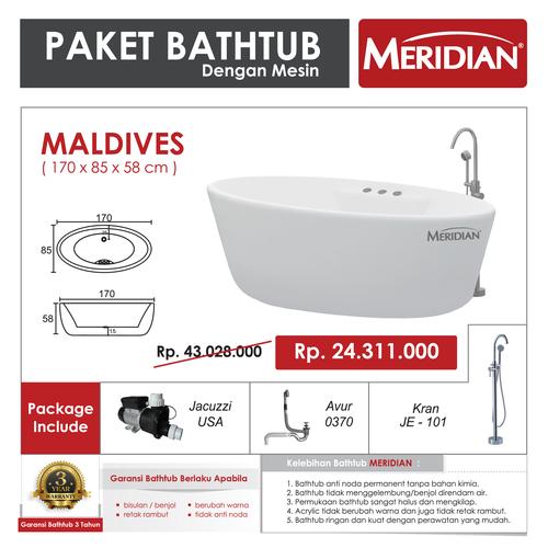 Jual Bathtub Akrilik MERIDIAN - MALDIVES (PAKET) - Jakarta Barat ...