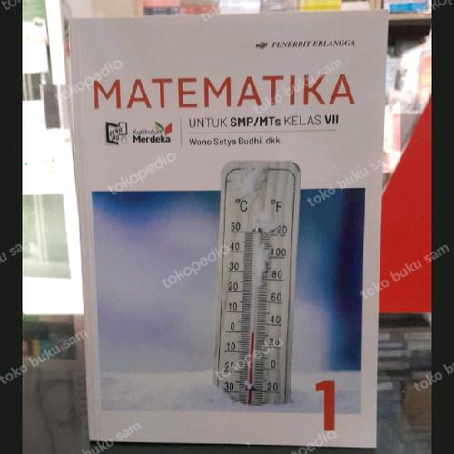 Jual buku matematika kelas 7 kurikulum merdeka revisi erlangga ...