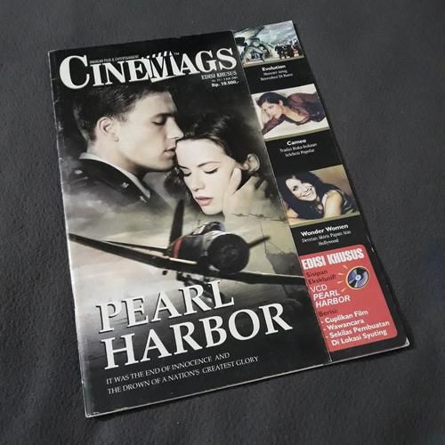 Jual Majalah Cinemags 25th 07/2001 Edisi Pearl Harbor + Poster & Pin Up ...