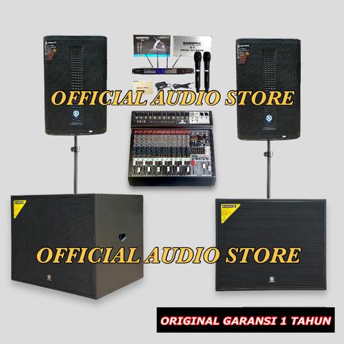 Jual Paket Sound System Outdoor Hardwell Original Speaker Ultra 15 Pro ...