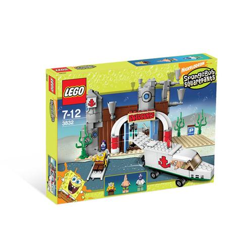 Jual Lego 3832 SPONGEBOB SQUAREPANTS The Emergency Room Rare - Kota ...