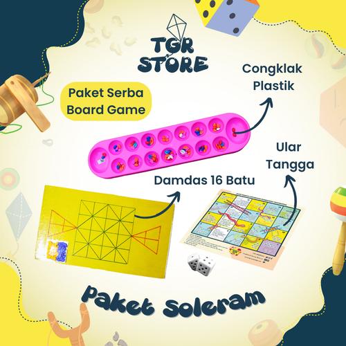 Jual PAKET SOLERAM - Bundling Permainan Tradisional Serba Board Game ...