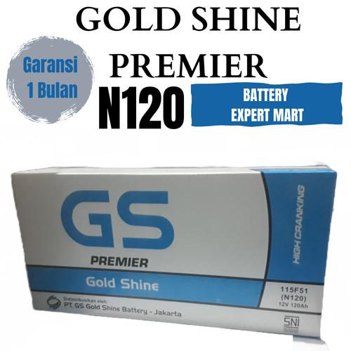 Promo GS Gold Shine Premier N120 (115F51) 12v 120Ah / 12v120Ah Aki Basah - Kota Bekasi - maju ...