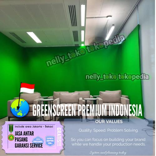 Jual Green screen custom lebar free costum size background backdrop ...