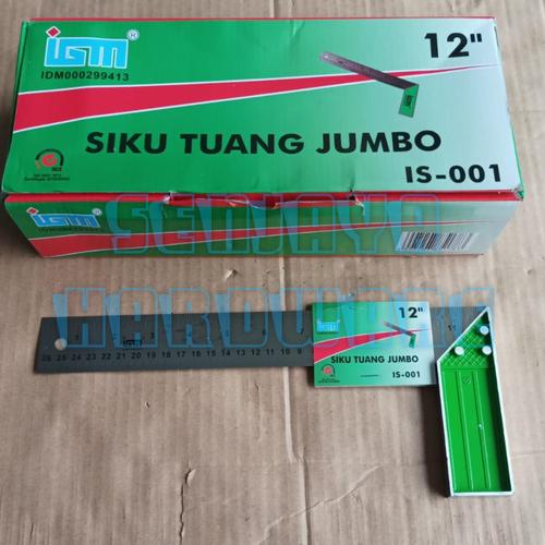Jual Siku tukang siku meter penggaris tukang 12 inch - Kota Bekasi ...
